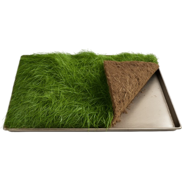 Mini-Meadow – Real Grass Patch for Indoor Pets - Happy Hay